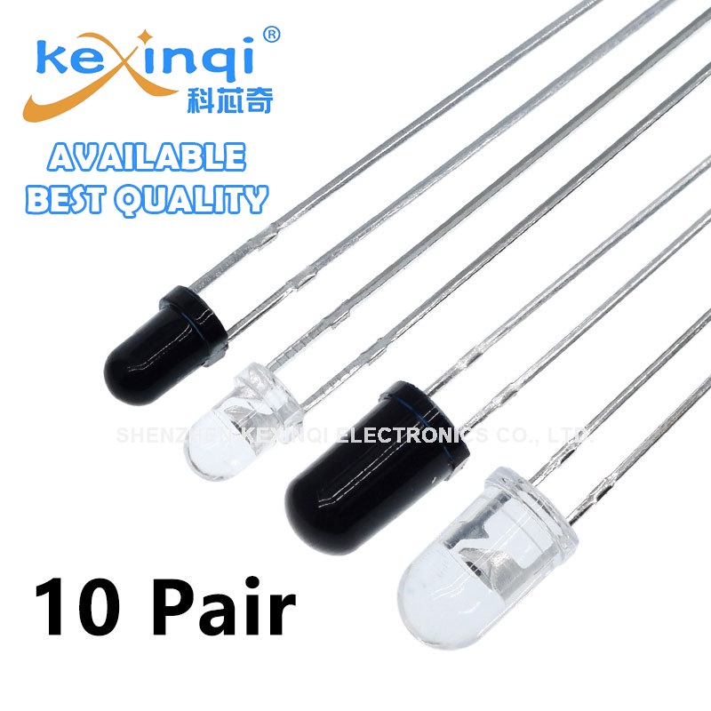 10pair F3mm F5mm Led Infrared Emitting Diode Light 850nm 940nm Ir