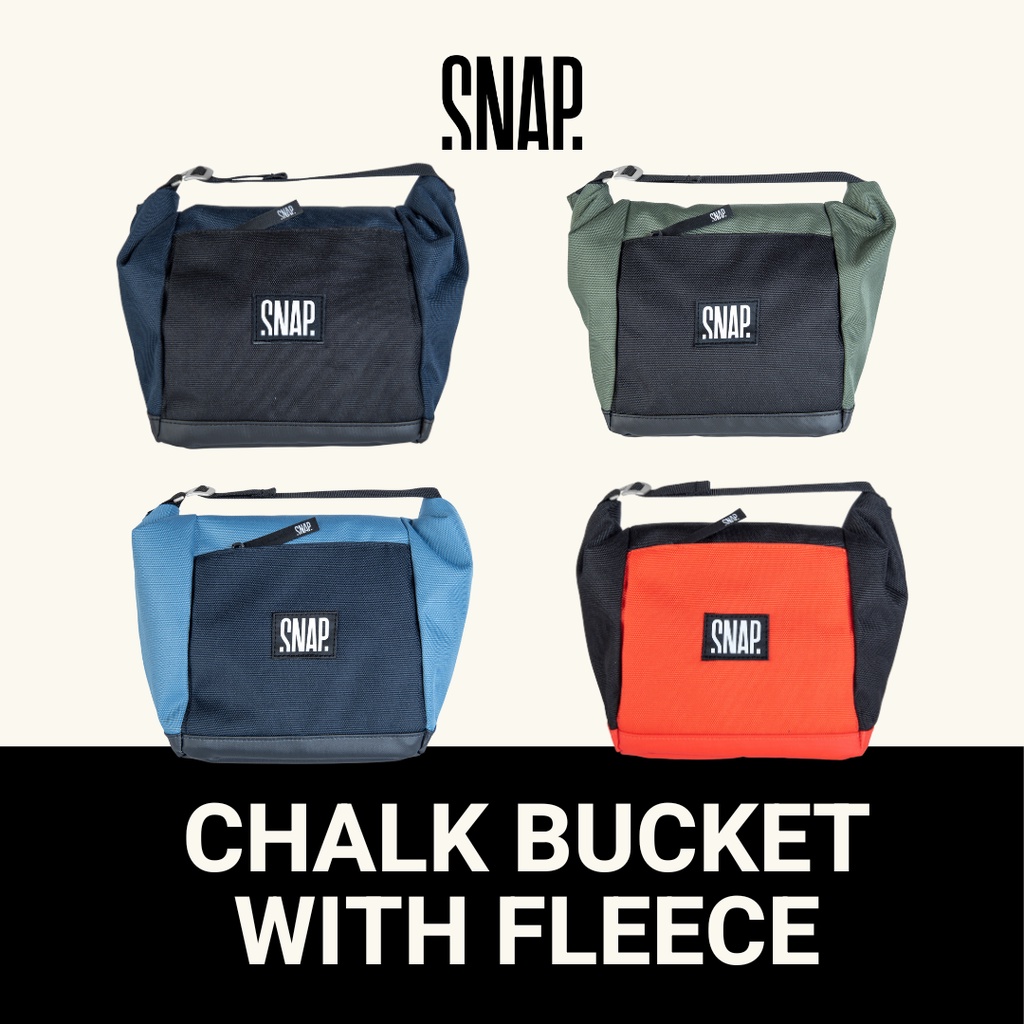 SNAP Climbing Rock Climbing Chalk Bucket with Fleece | Shopee Malaysia