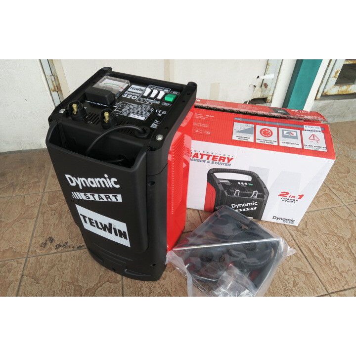 Telwin Italy Made 12V/24V Battery Chargers & Starters (Dynamic 320 ...