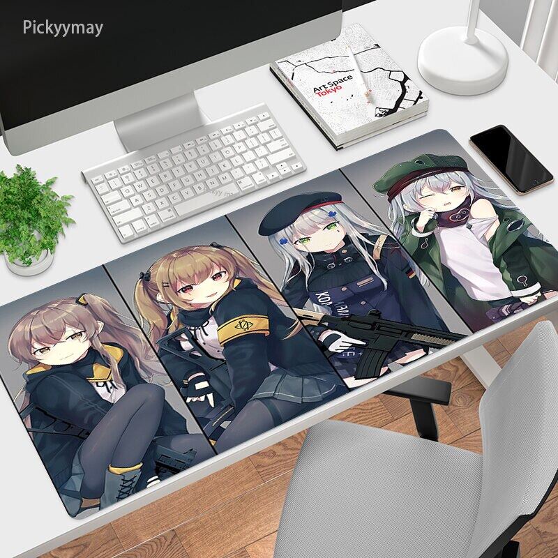 Anime Girls Frontline Mouse Pad Kawaii Large Gaming MousePad Oversized ...