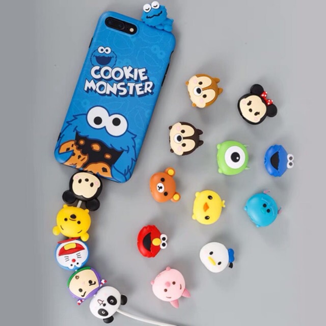 Cable Bite Cute Cable Protecter Cabel Protector Stitch Winnie the Pooh ...