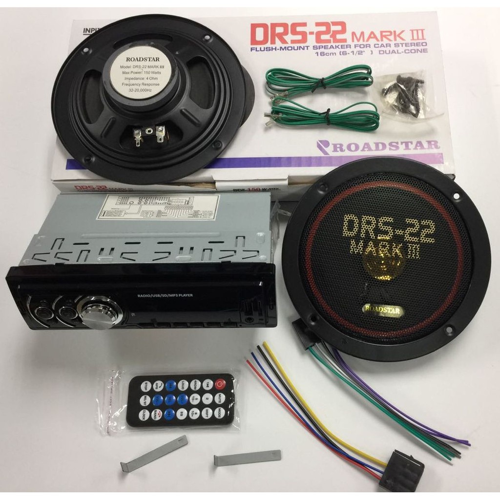 COMBO SET ( 2 IN 1 ) DRS-22 MARK III FLUSH MOUNT SPEAKER + FM COMPACT ...