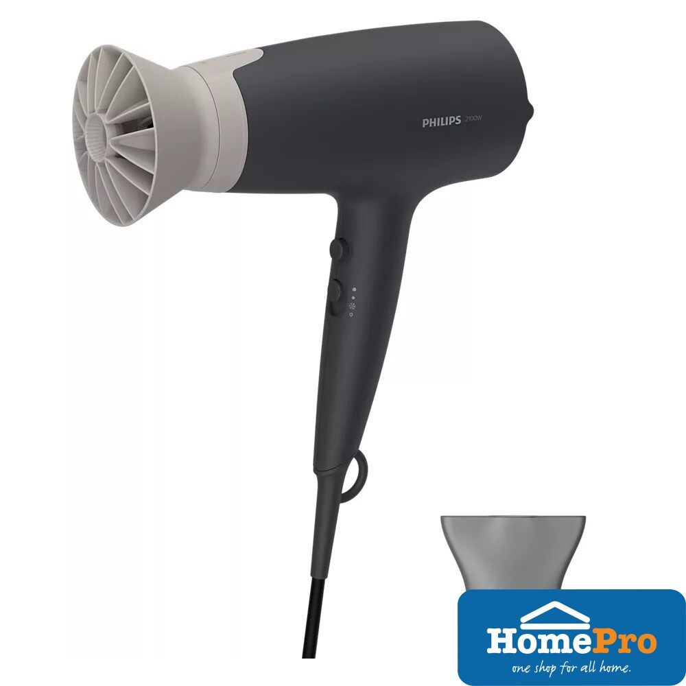 Philips Hair Dryer Pengering Rambut BHD351/13 2100W 6Speed Grey | Shopee Malaysia