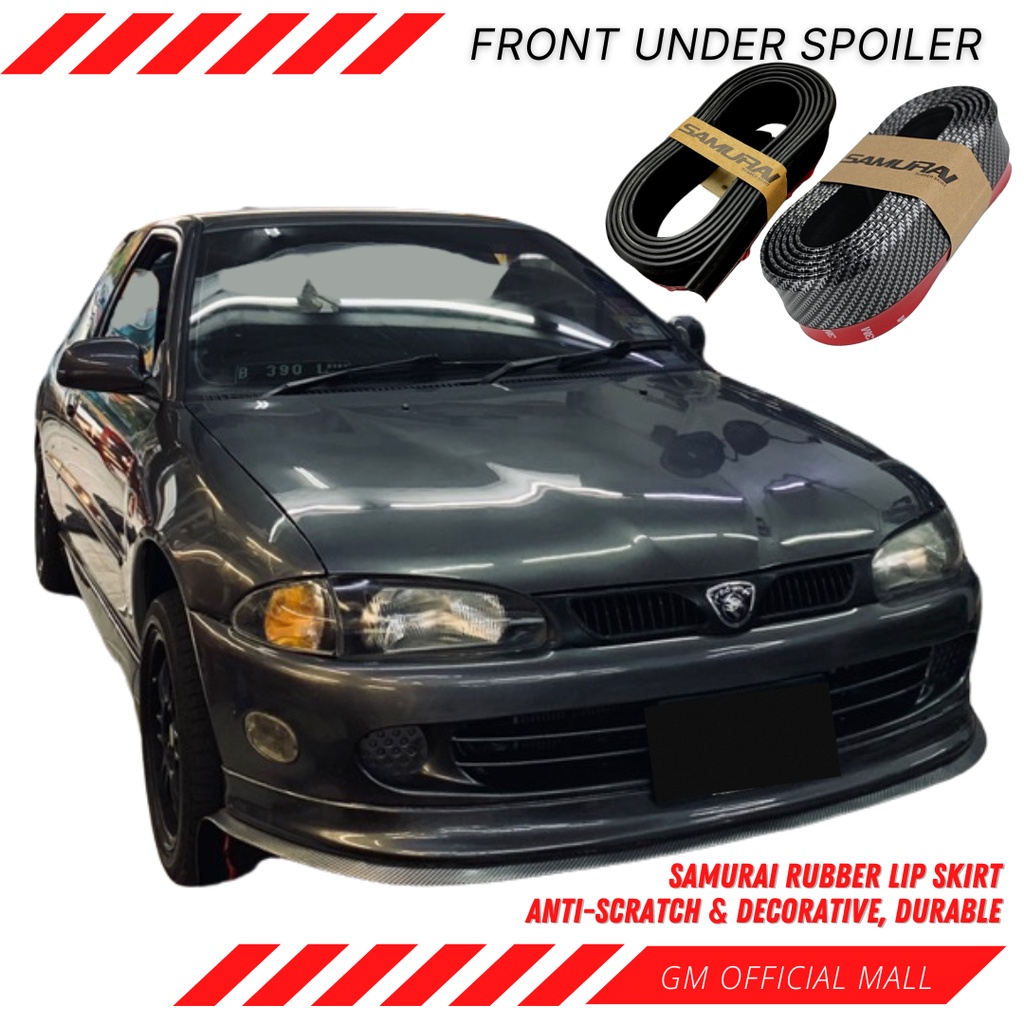 PROTON WIRA CAR SAMURAI LIP Front Rear Side Bumper Lip Skirt Skirting ...