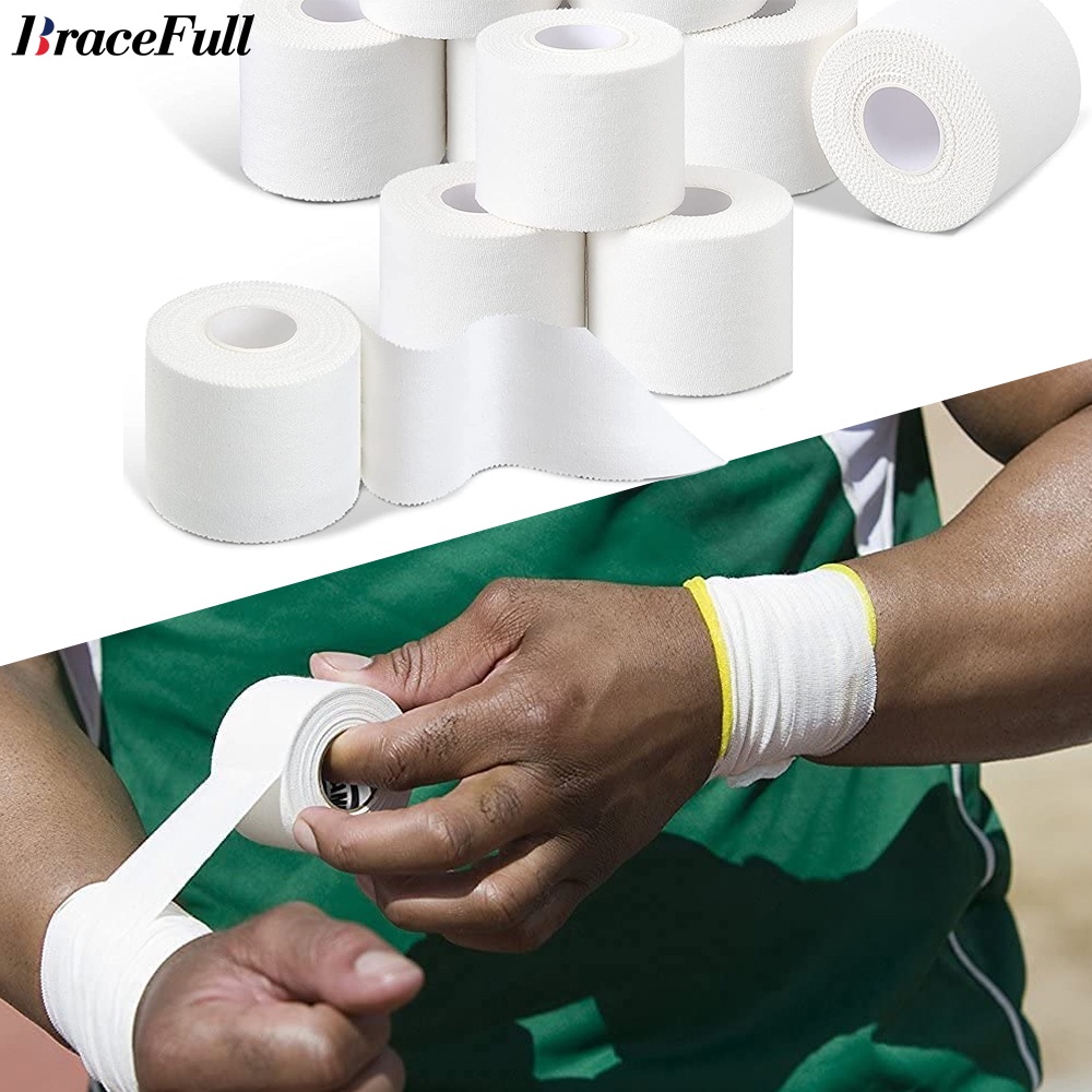 1 Roll Athletic Tape - No-Sticky Residue – White Medical Tape - Sport ...