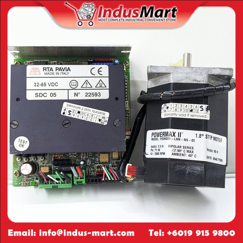 [Refurbish] RTA PAVIA SDC05 DRIVER C/W MOTOR (32-65VDC) | Shopee Malaysia