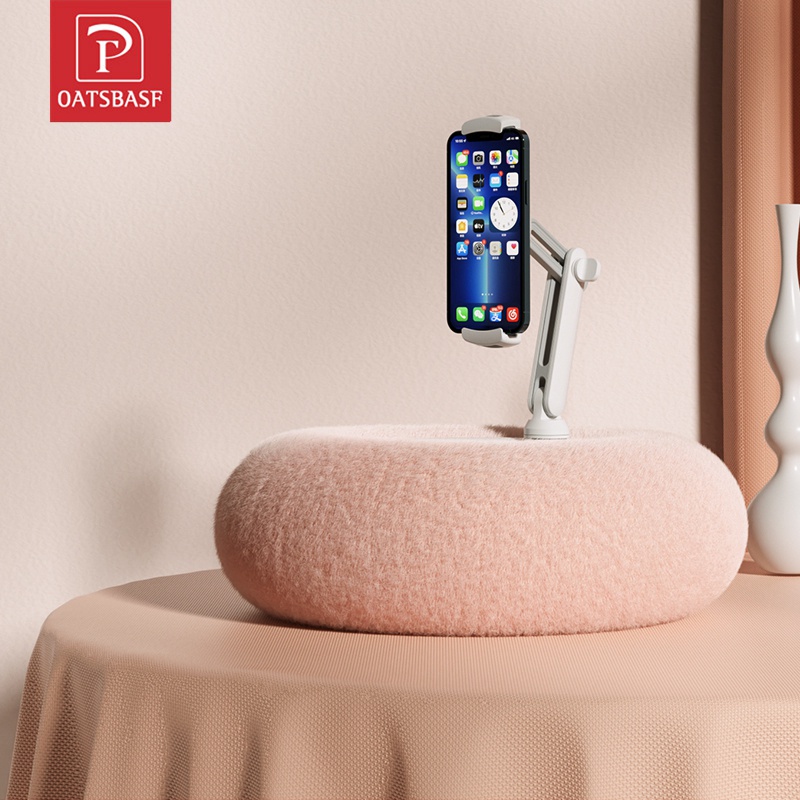 OATSBASF Mobile Pillow Phone Stand Tablet Holder Handle Soft Pillow ...