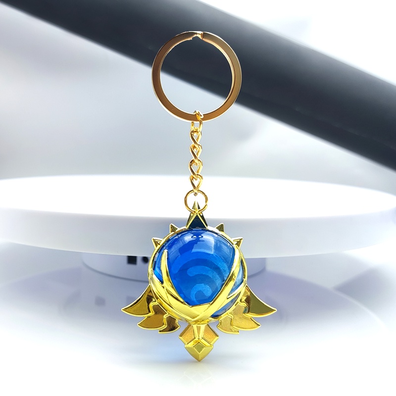 raya 2024Game Genshin Impact Visions Keychain Sumeru Mondstadt Liyue ...