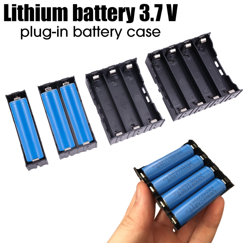 New Mini High Quality 18650 Battery Case Holder Simple DIY Plastic 3.7V ...