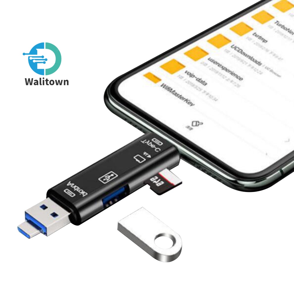 Micro SD Card Reader USB C USB 3.0 to Memory Card Reader Adapter for ...