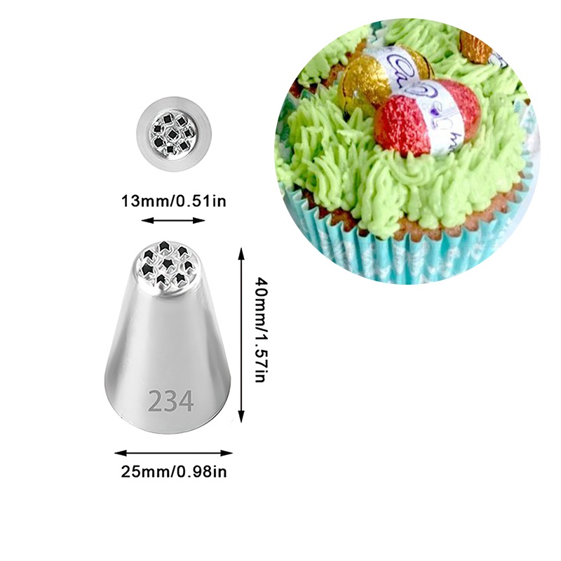 45 Styles Nozzle Tip for Cake Icing Buttercream Pastry Decoration ...