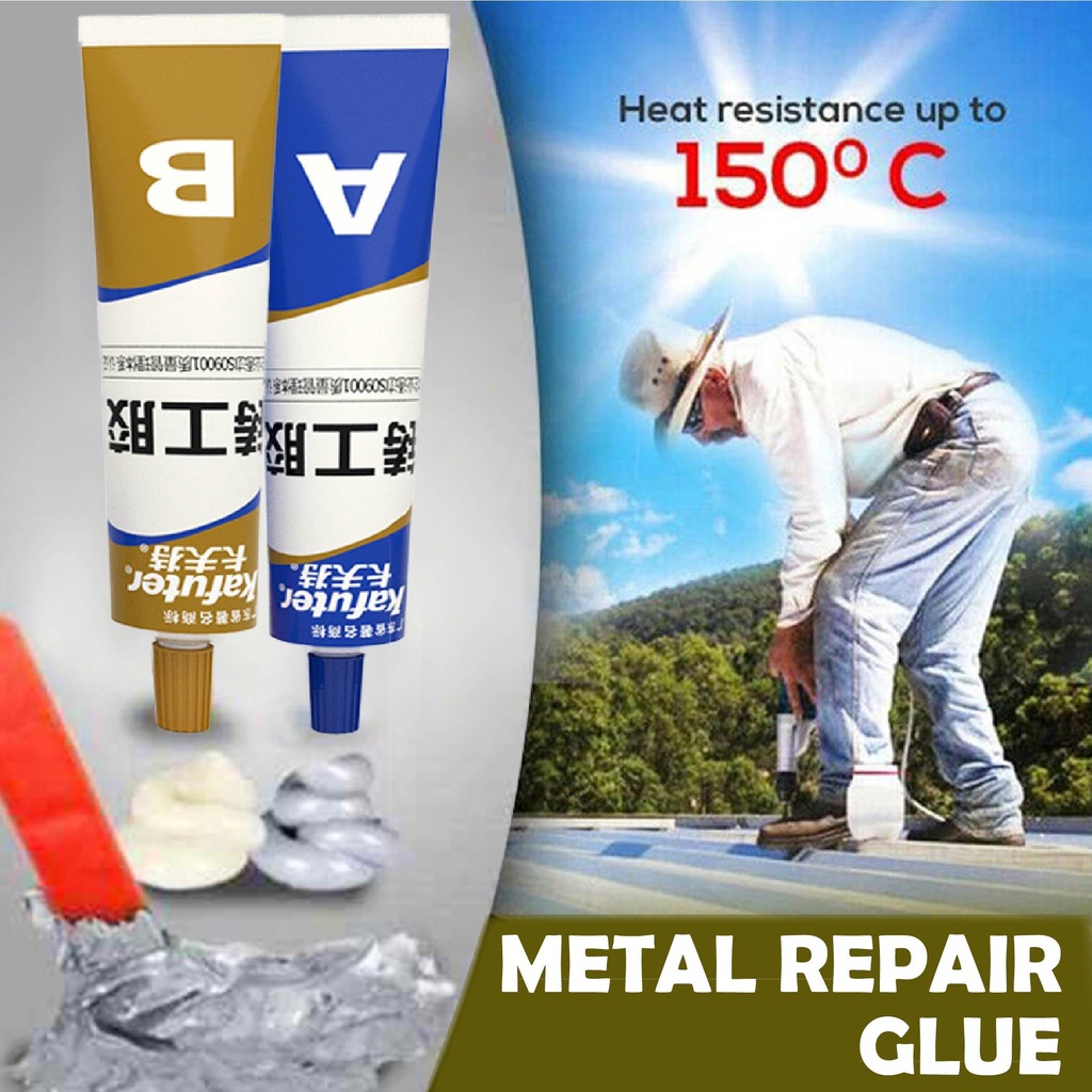 100g 65g Strong Kafuter A+B Metal Repairing Leaking Adhesive Glue ...