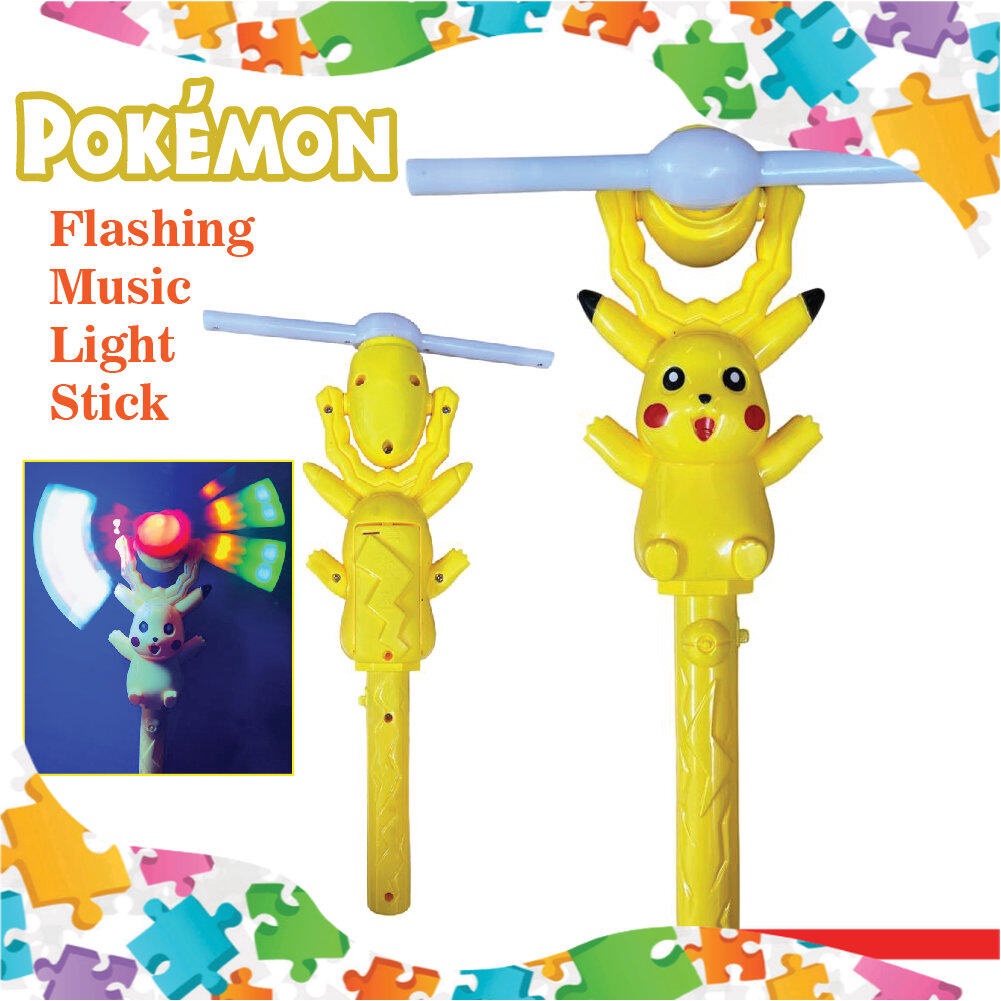 Pokemon Flashing Windmill Light Stick With Light And Music XY-069-1 ...