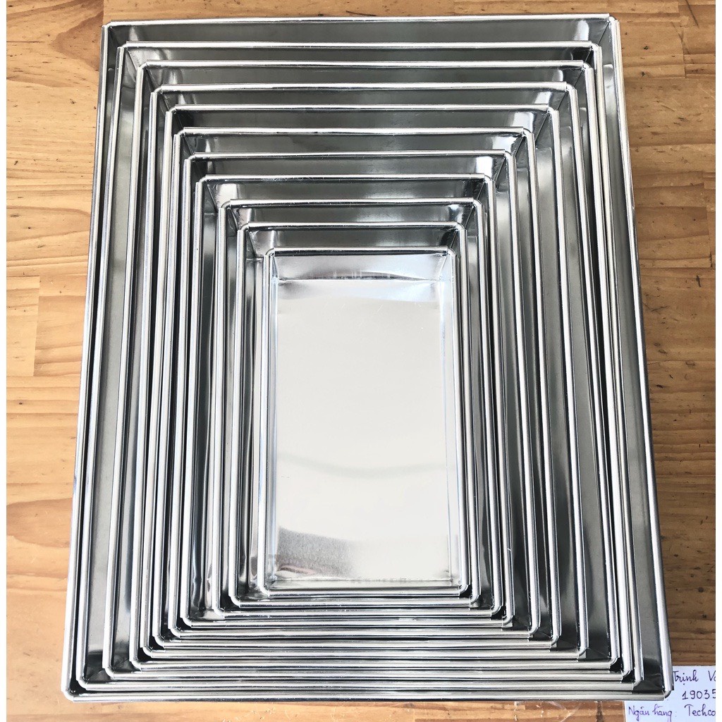 Rectangular Aluminum Mold 5cm high (solid) | Shopee Malaysia