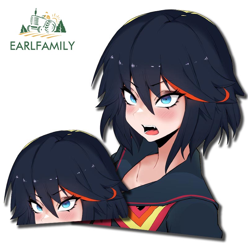 EARLFAMILY 13cm Kill La Kill Car Sticker Funny Attractive Humorous ...