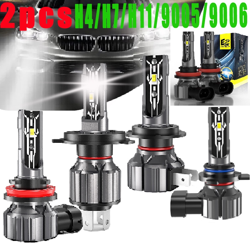 New Design 2pcs LED Headlight Bulb Conversion Kit H11 LED Fog Light Car Headlamps 9005 Fog Lamp ...