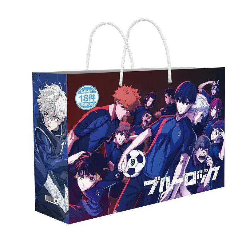 30CM Boxed Anime Blue Lock lucky gift bag Isagi Yoichi Bachira Meguru ...
