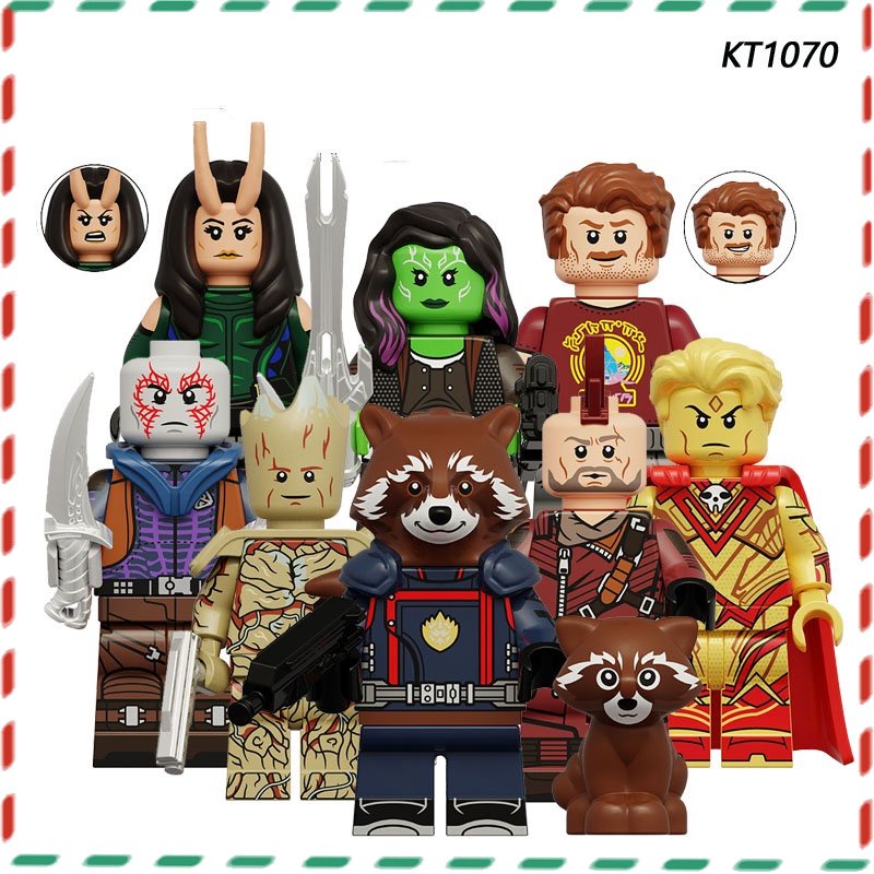 Educational toys for kids Assembled building block superhero series ...