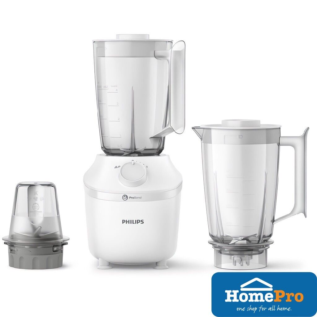 Blender HR2041/50 Philips 1L 450 Watt Twin Jug with Mill | Shopee Malaysia