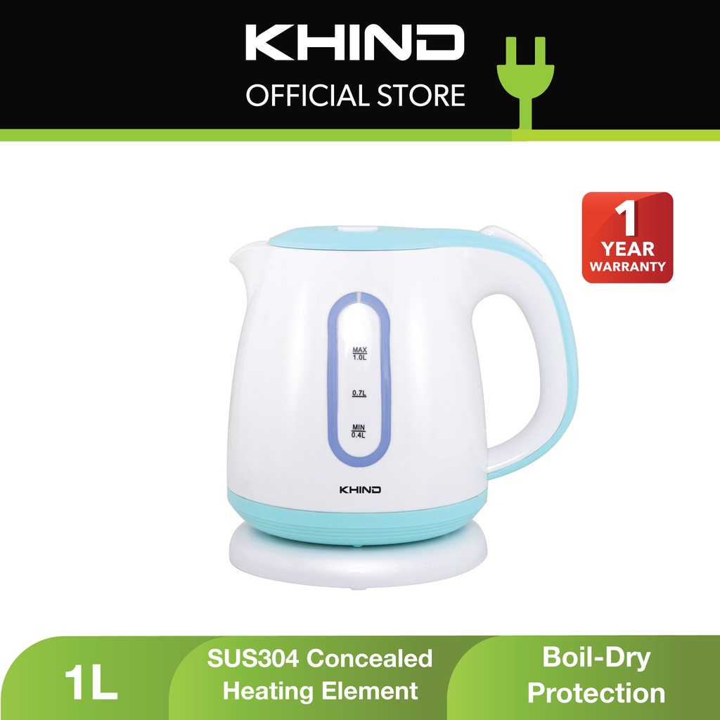 Khind 1L Electric Jug Kettle EK101(New arrival) | Shopee Malaysia