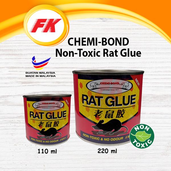 Chemi-Bond Non Toxic And Odourless / Tidak Berbau Rat Glue | Shopee ...