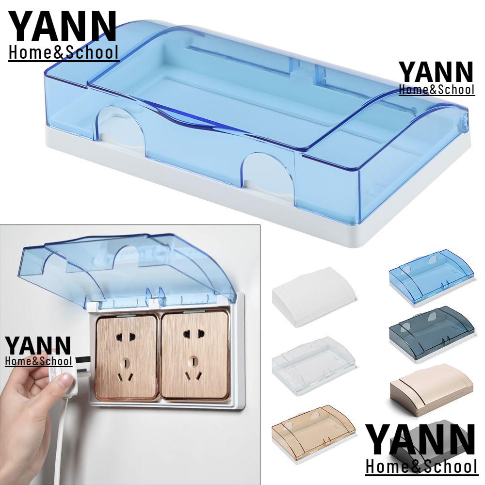 YANN Bathroom Supplies Socket Protector Power Outlet Double Sockets ...