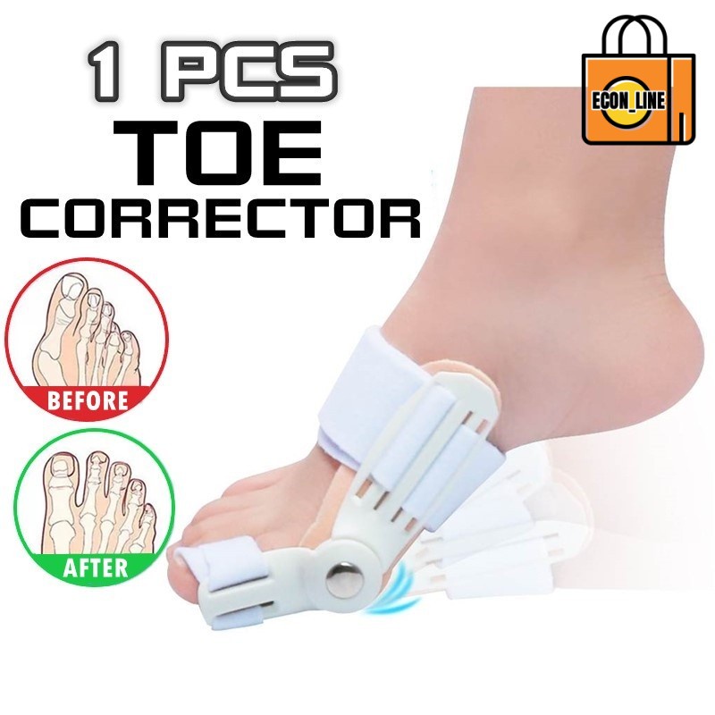 Adjustable Day & Night Big Toe Corrector Gout Bunion 3 in 1 Knob Foot ...