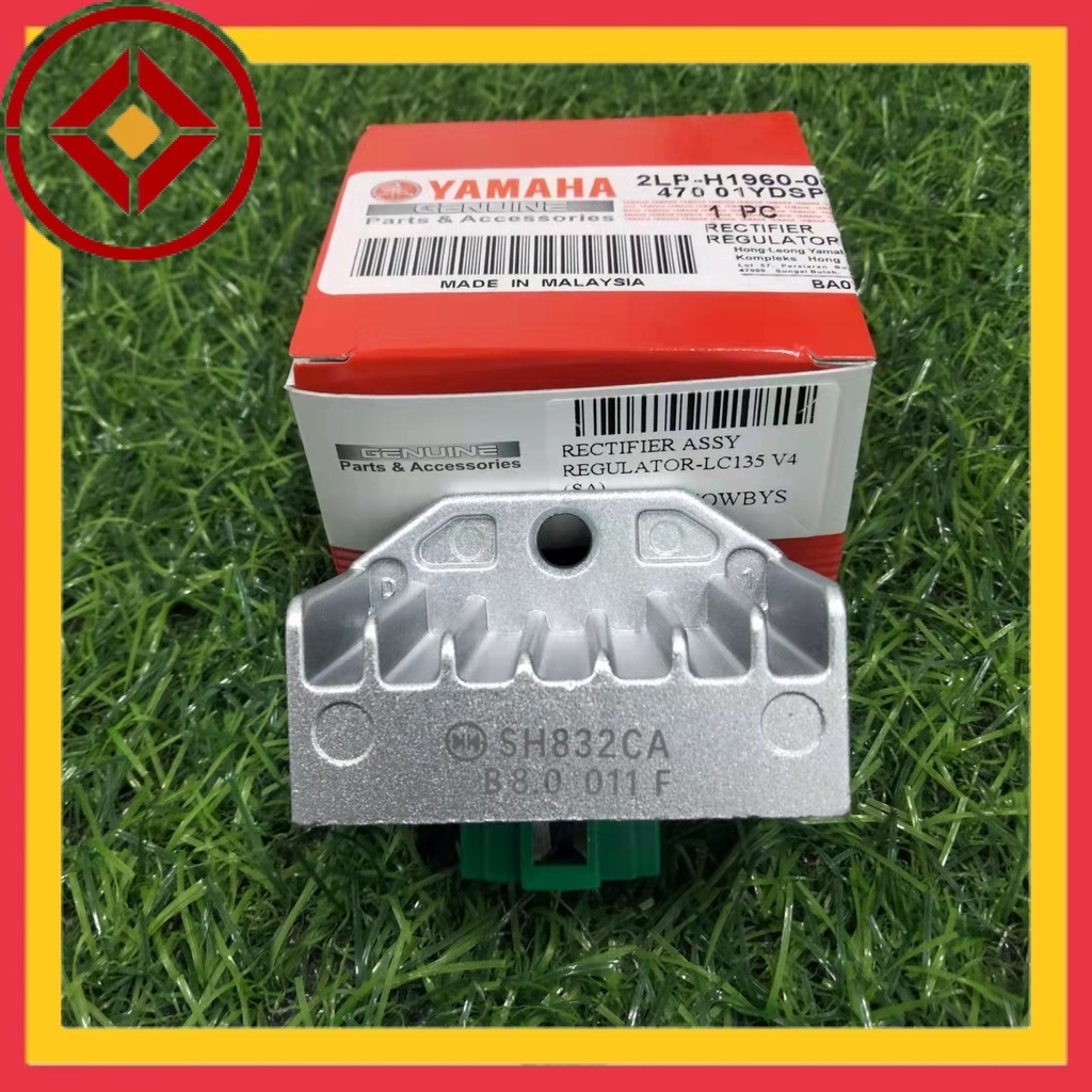ORIGINAL RECTIFIER ASSY REGULATOR LC135 V4 V5 V6 LC V4 - V6 135LC KATAU KATAP RETIFIER REGULATOR ...