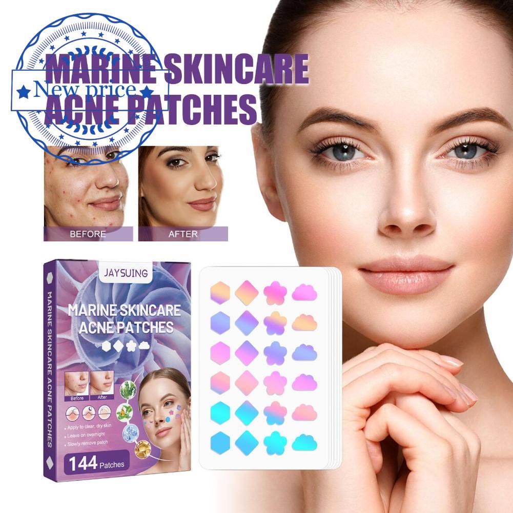 144 Patches/6 Pieces Invisible Acne Removal Pimple Concealer Spot Acne ...