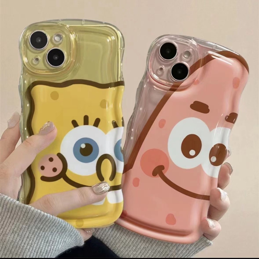 Cute Cartoon SpongeBob SquarePants Patrick Compatible for IPhone 15 11 ...