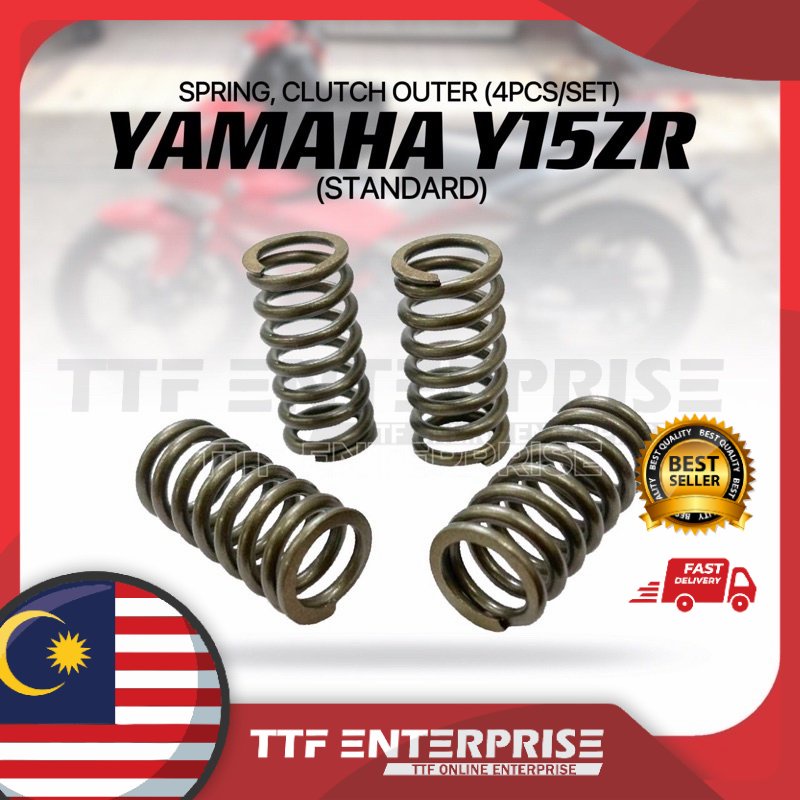 YAMAHA Y15ZR SPRING, CLUTCH OUTER (STANDARD) 4PCS/SET YSUKU Y15 Y15Z ...