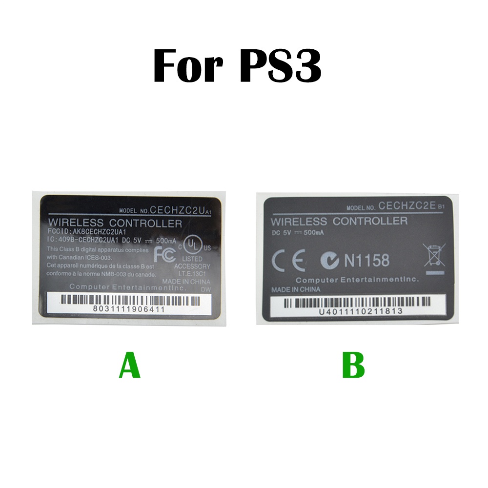 1pcs For PS3 Replacement Handle Sticker for PS3 Wireless handle ...