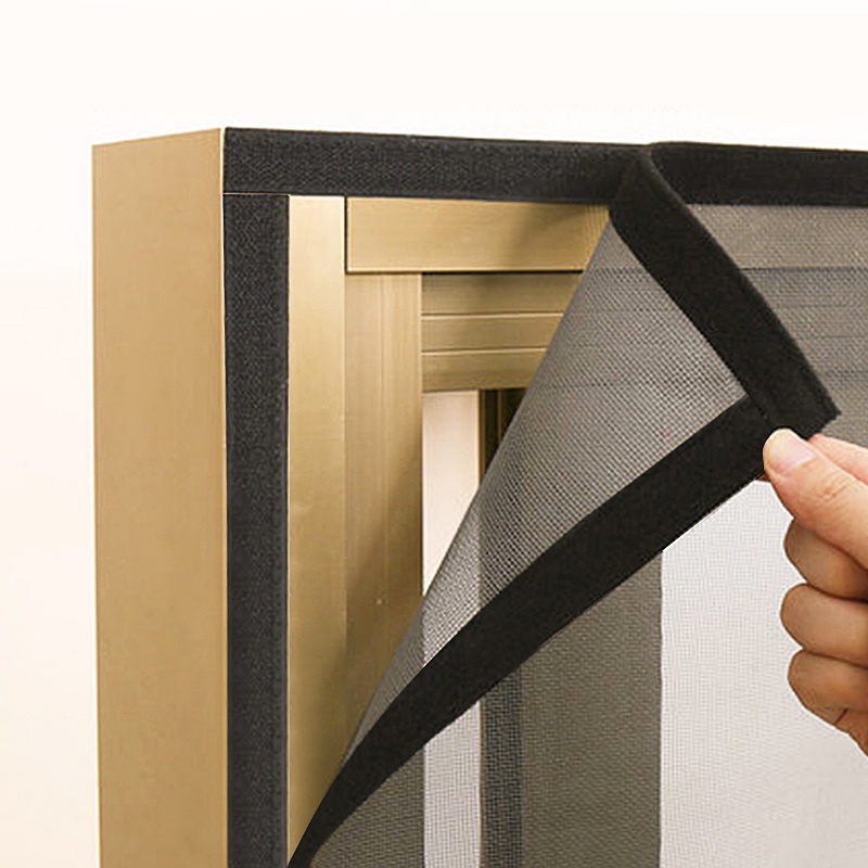 Anti-mosquito Window Screen Self Adhesive Velcro Window Mosquito Net ...
