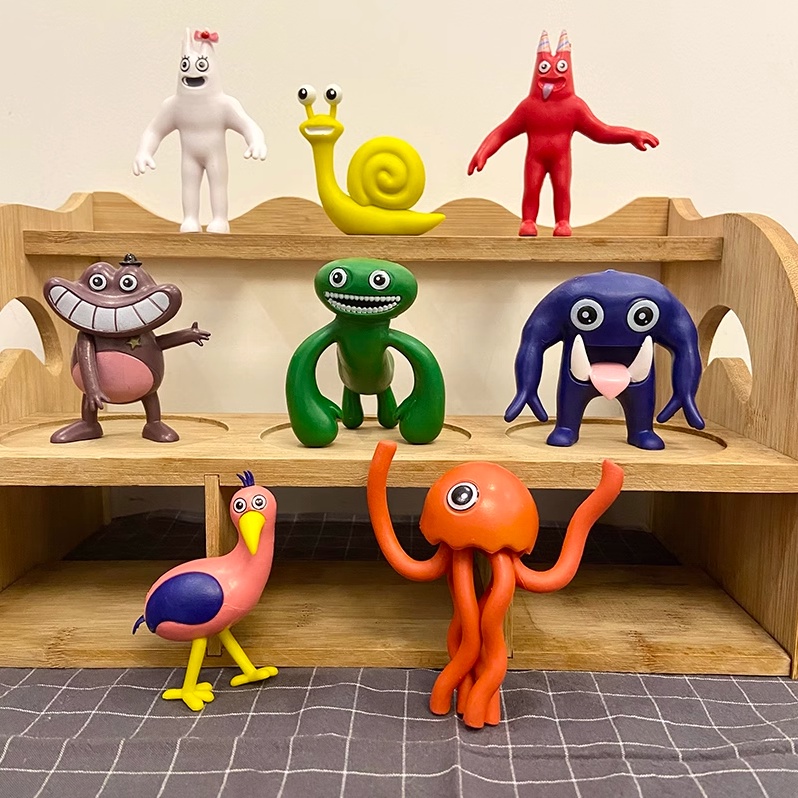 8pcs/set Garten of Banban Figures Suit Jumbo Josh Toy Ornament Home ...
