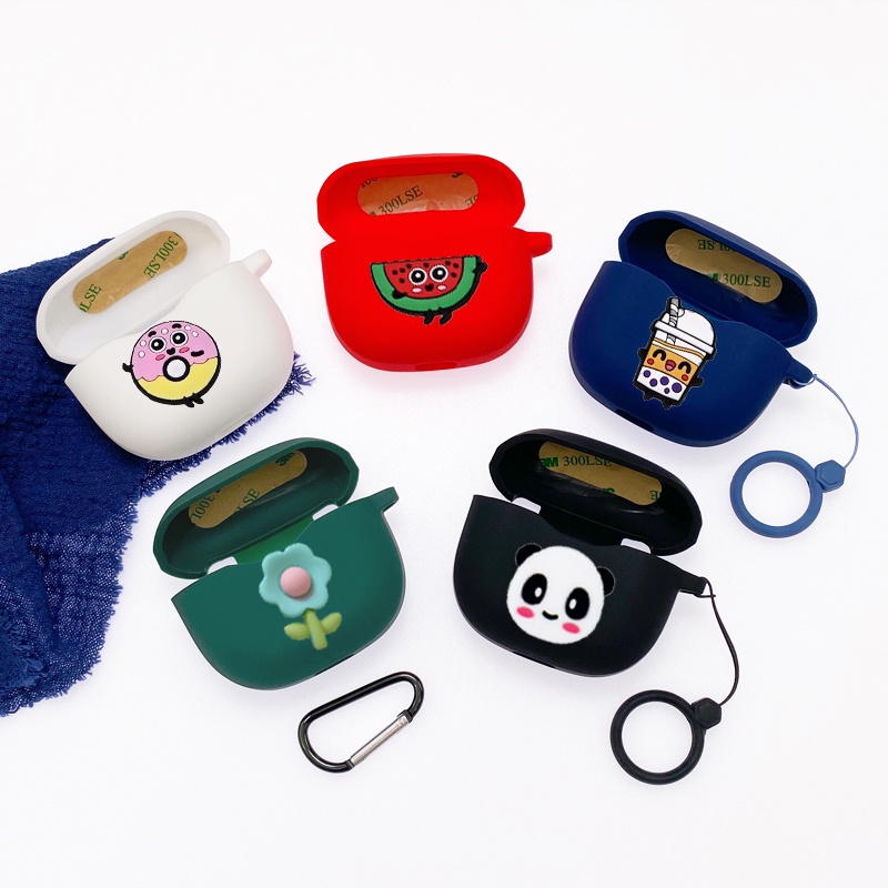 Cartoon Case For Oraimo FreePods 3 case cute flower Earphone Protect ...