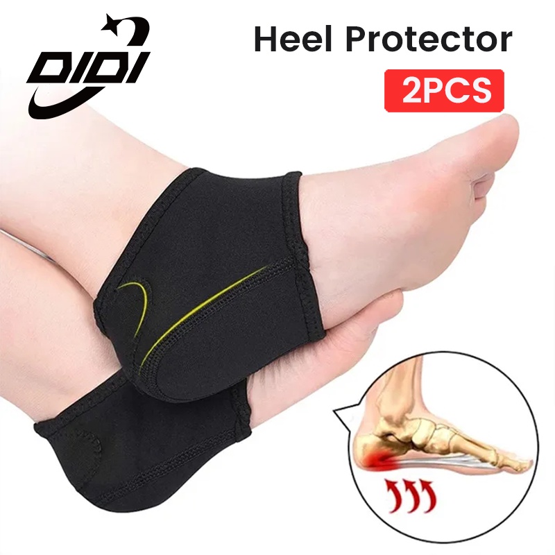 DIDI 2PCS Plantar Fasciitis Therapy Wrap Foot Heel Pain Relief Sleeve ...