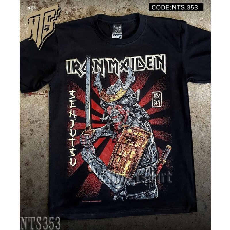 NTS IRON MAIDEN Senjutsu Original New Type System T-Shirt | Shopee Malaysia