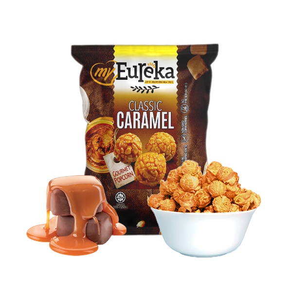 Eureka Classic Caramel Gourmet Popcorn 42G | Shopee Malaysia