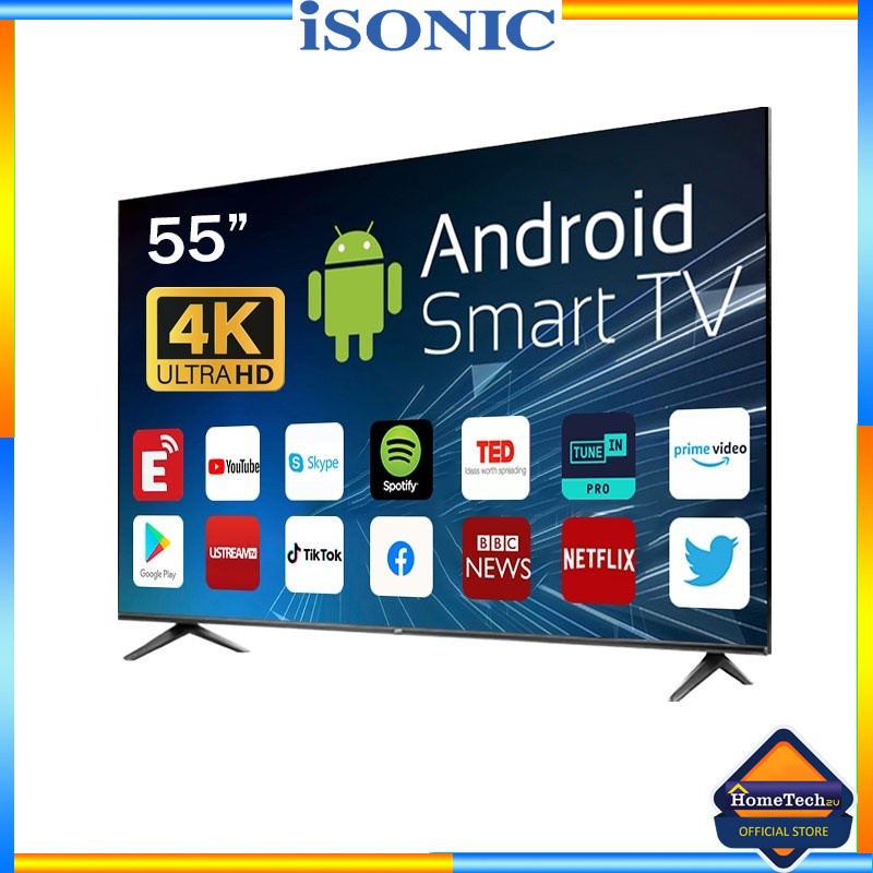 iSONIC 55" 4K UHD ANDROID SMART LED TV ICT-S5518R | Shopee Malaysia