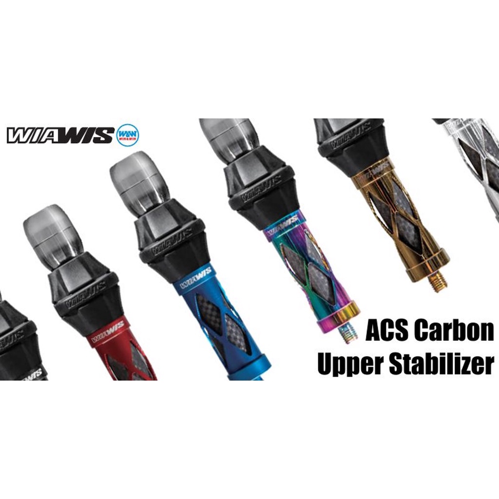 Archery W&W Win&WIn wiawis ACS Carbon Upper Stabilizer with Damper ...