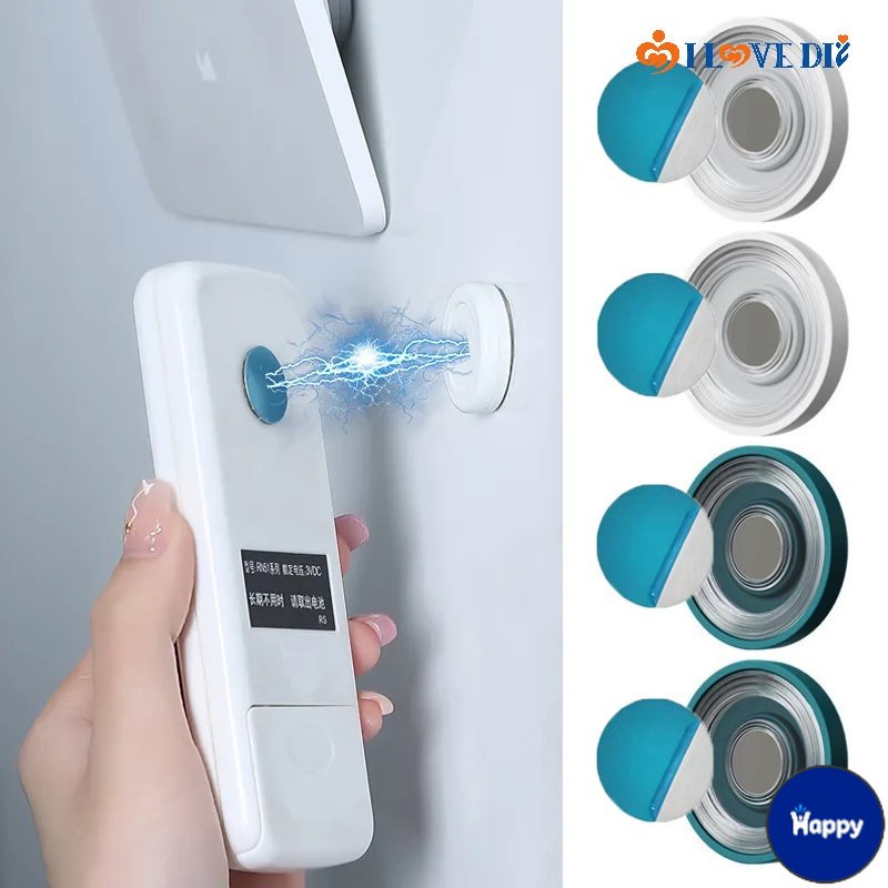HS Multipurpose Mini Round Magnet Suction Socket Organize Hook/ Wall ...