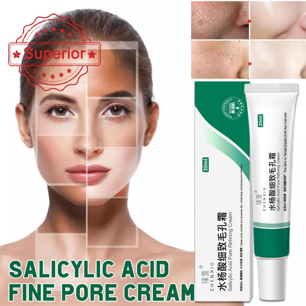 Salicylic Acid Pore Refining Cream Blackhead Shrinking Cream Cleaning