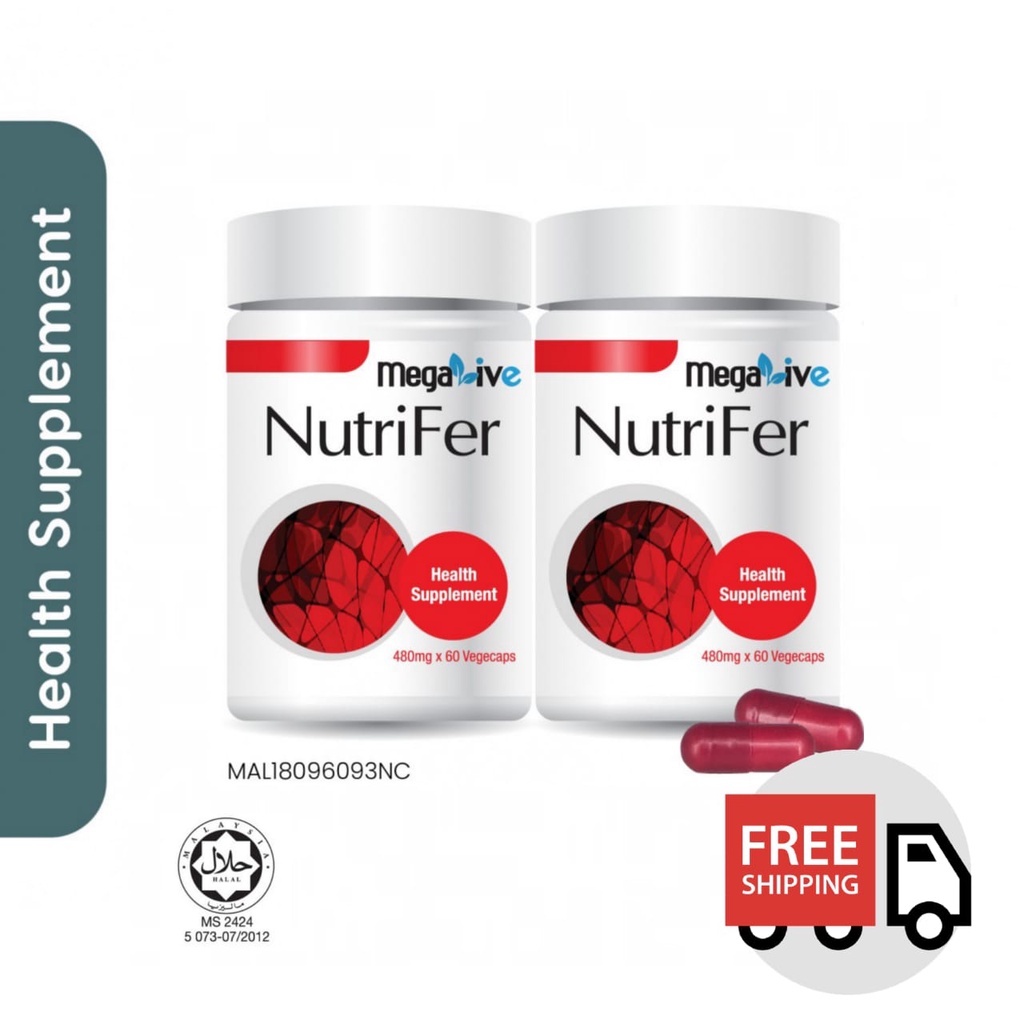 MegaLive NutriFer (2 x 60'S) | Shopee Malaysia