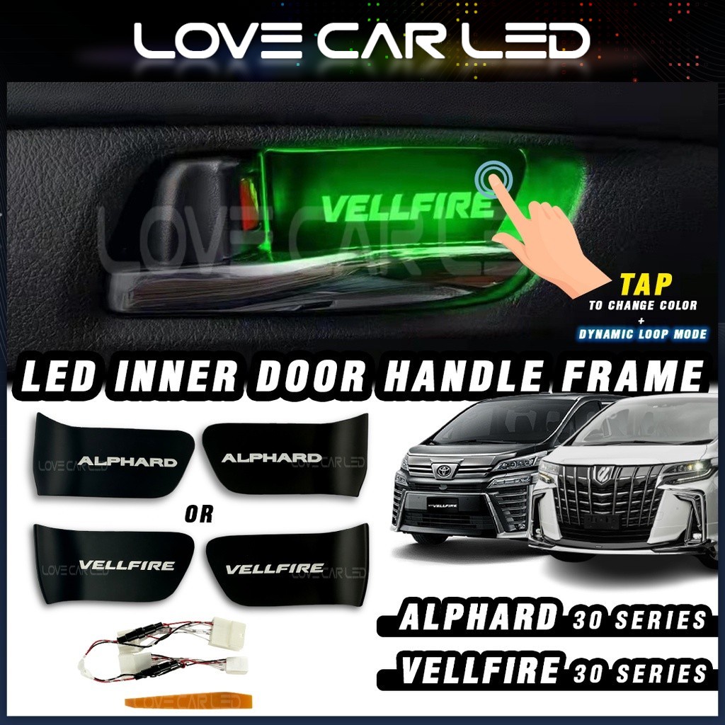 Autophoton for Toyota Alphard Vellfire 2015-2023 ANH30 Interior Door ...