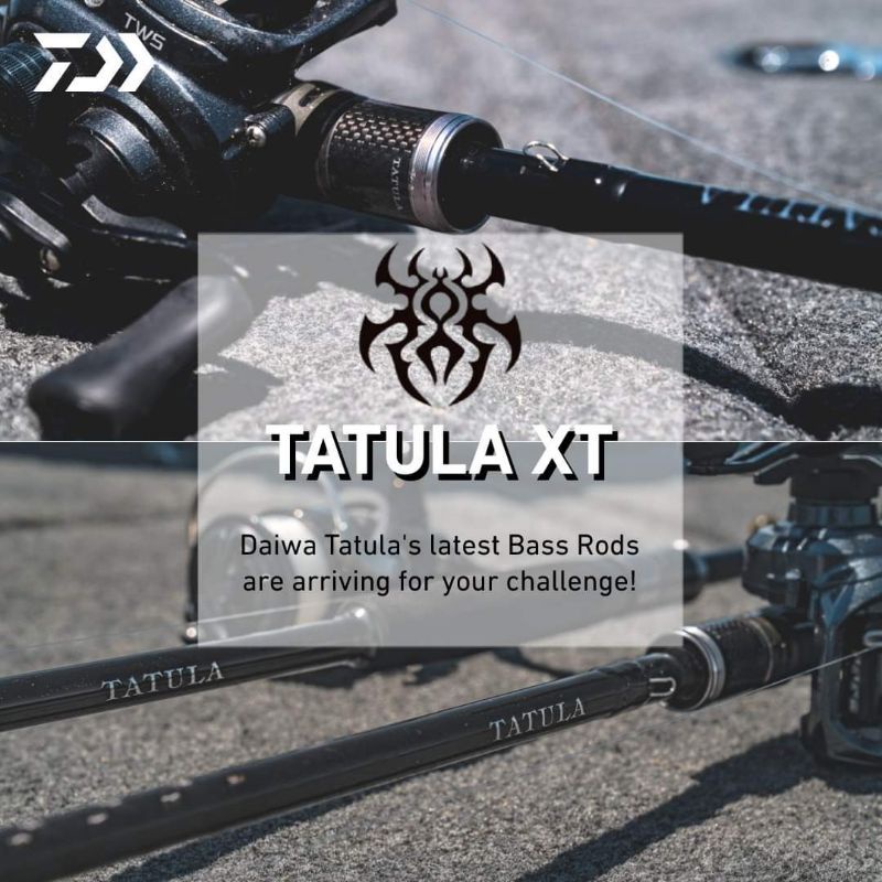 [FREE SOFT FROG] 2022 Daiwa Tatula XT Casting & Spinning Rod 🔥Ready ...