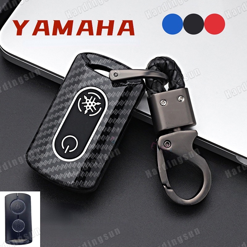 Yamaha XMAX AEROX NVX NMAX Remote Key Carbon Fiber Case Cover Kunci ...
