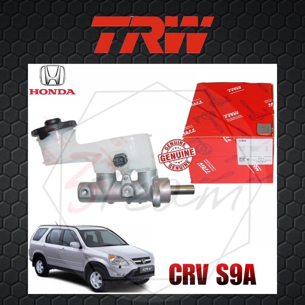 TRW HYDRAULIC BRAKE MASTER PUMP FOR HONDA CRV S9A 2002-2006 (23.81mm ...