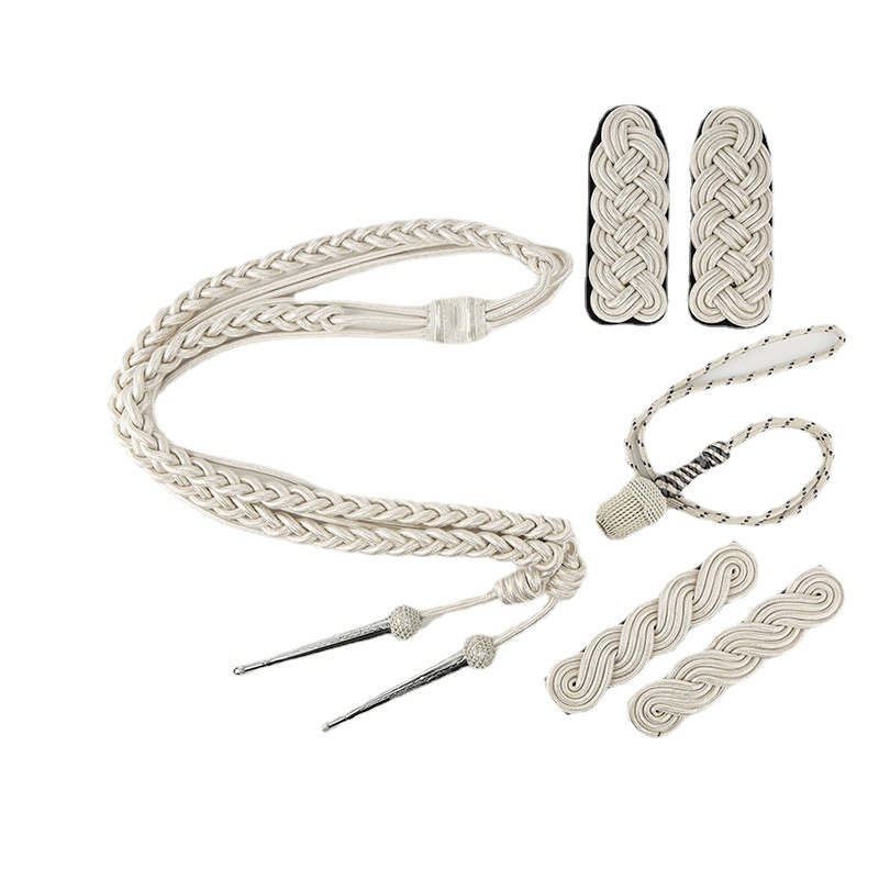 Uniform Cord Aiguillette Epaulet Costume Career dress Shoulder Cord For ...
