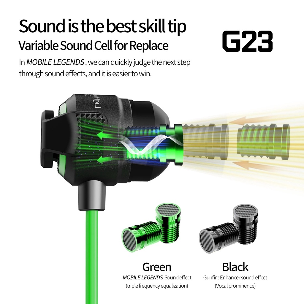 【1Yr Warranty】 PLEXTONE G15 G20 G23 G25 Earphone Gaming E-Sports Metal ...