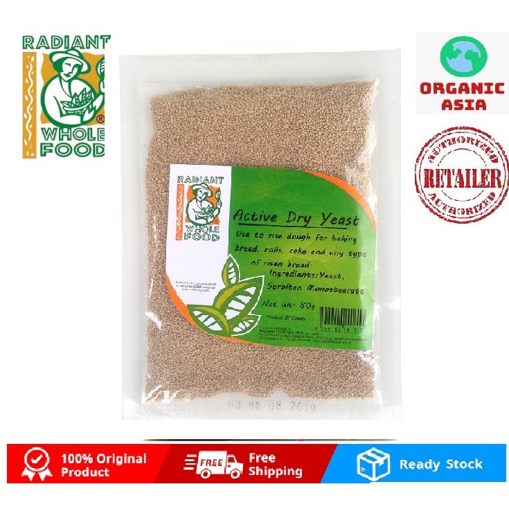 Radiant Active Dry Yeast 80g x 1 pack | Shopee Malaysia